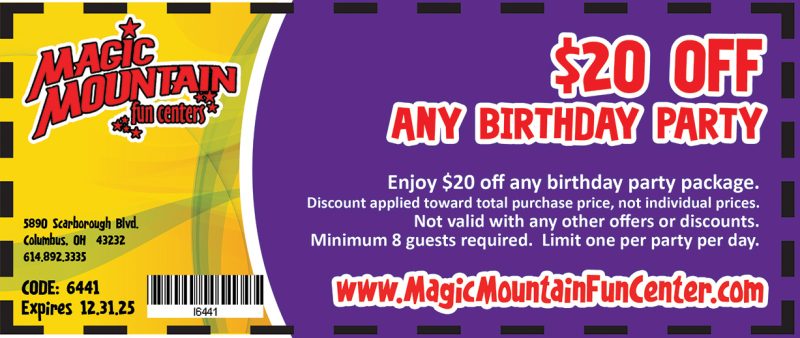 Coupons | Adventure Landing Family Entertainment Center | St. Augustine, FL